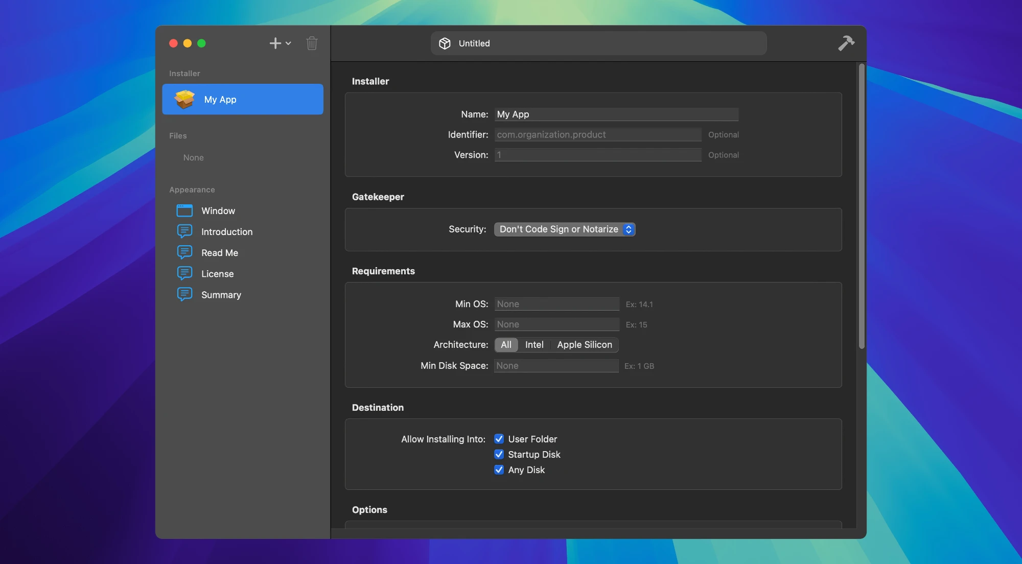 Package Builder v1.0.4 在macOS上打包pgk安装包-苹果软件盒子