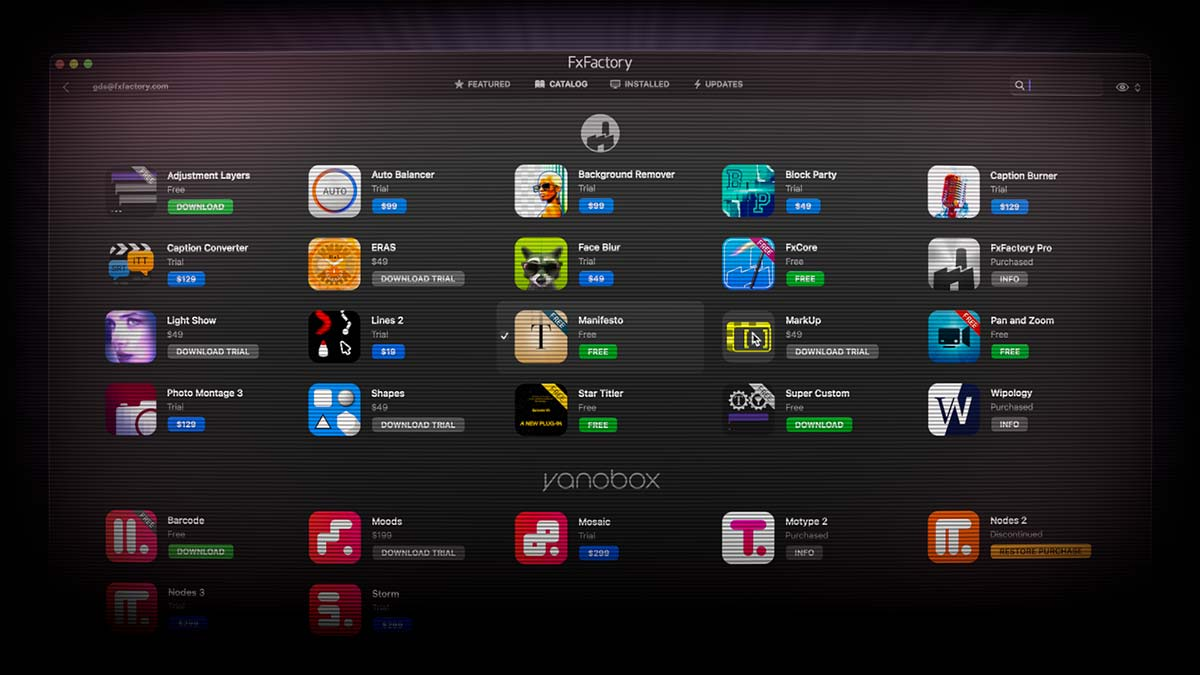 FxFactory Pro v8.0.25- 专业视频特效软件